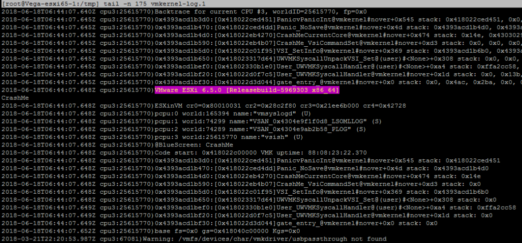 Wie man am besten mit dem Purple Screen of Death (PSOD) umgeht ...