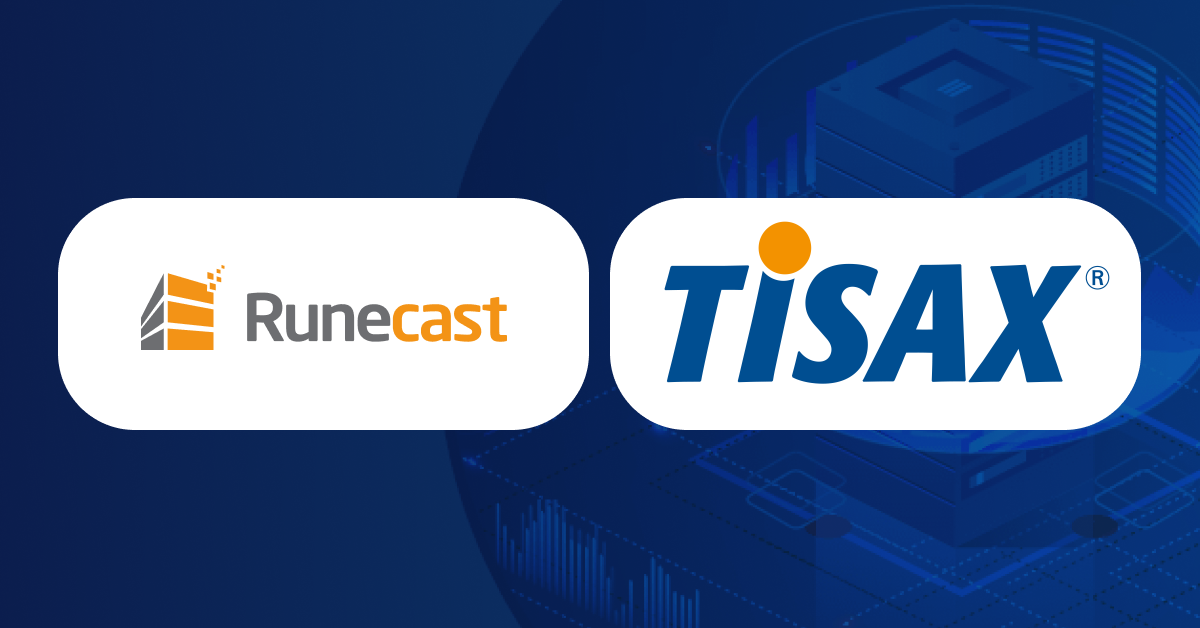Runecast erweitert KI-gestützte Sicherheitskonformität auf TISAX ...